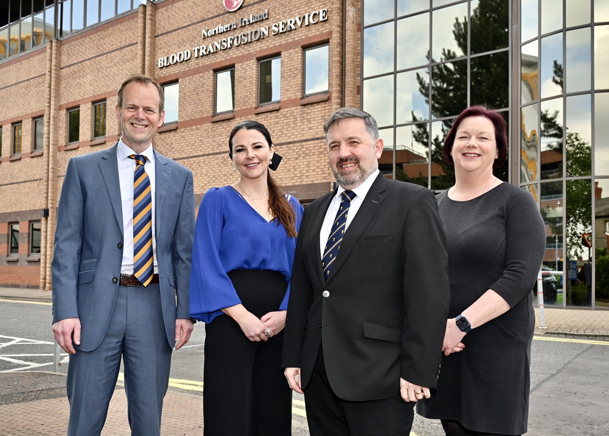 Health Minister launches transformational blood production and tracking ...