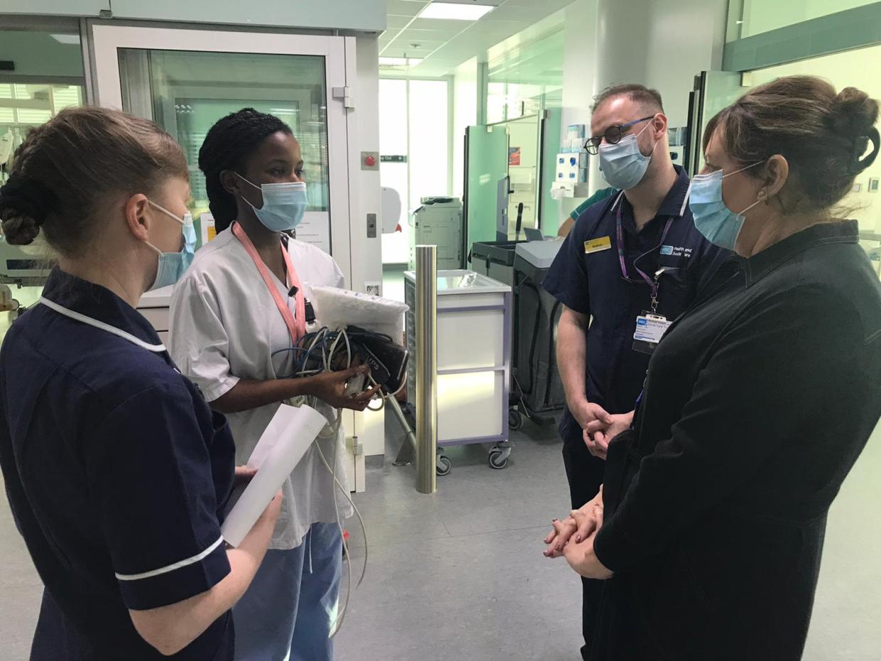 CNO speaks to nurses on strike day | Department of Health