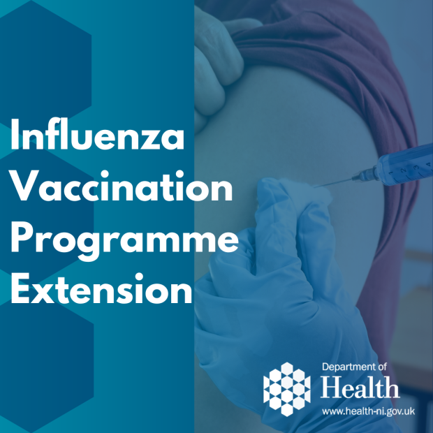 Influenza vaccination programme extended to everyone aged 50 to 64 ...